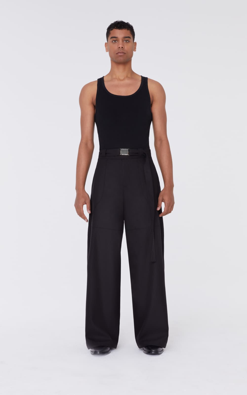 Chap Buckle Trousers | SANS GÊNE